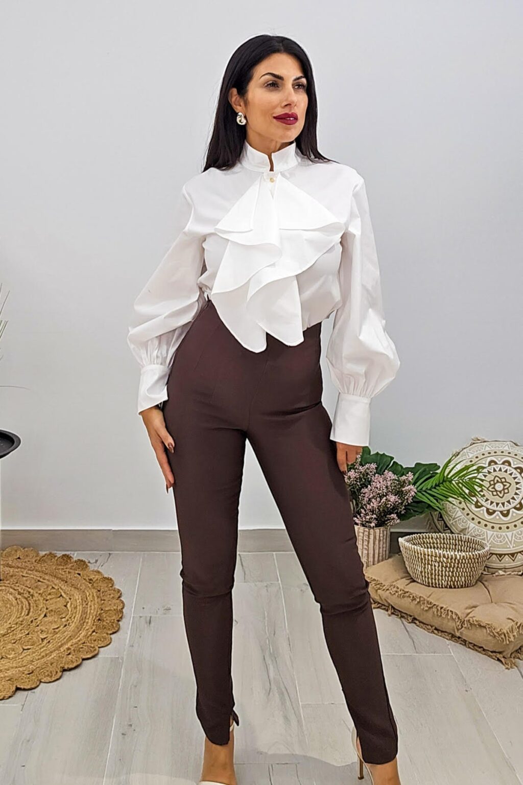 PLAN PANTS - Strass2