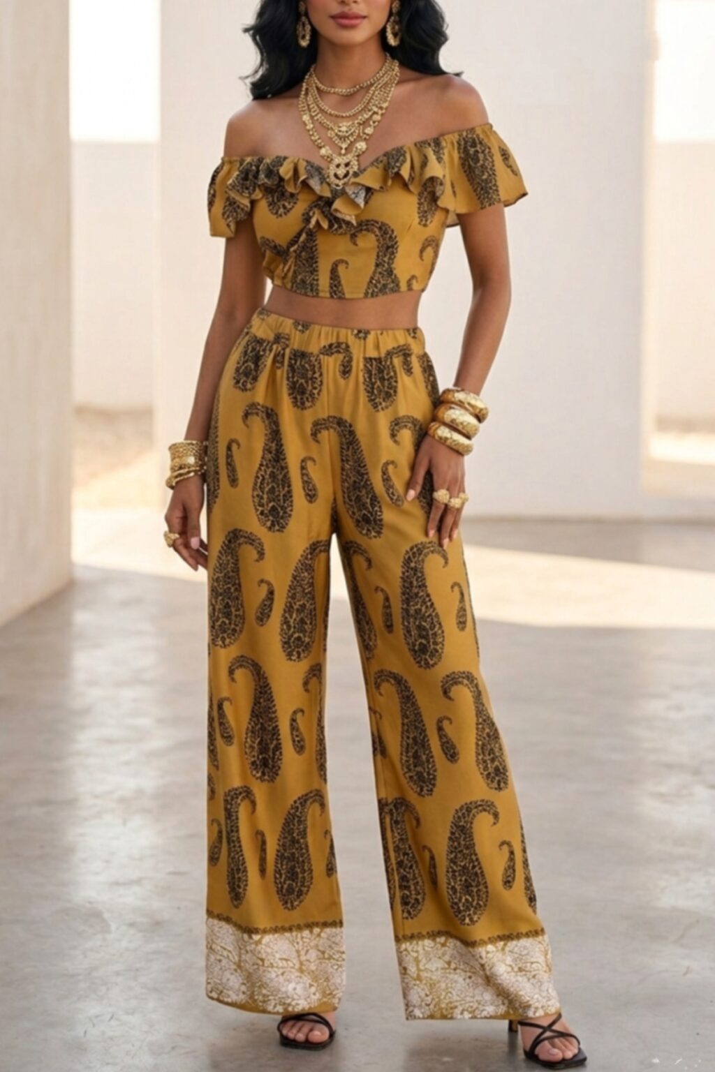 GOSSIP PANTS - Strass2
